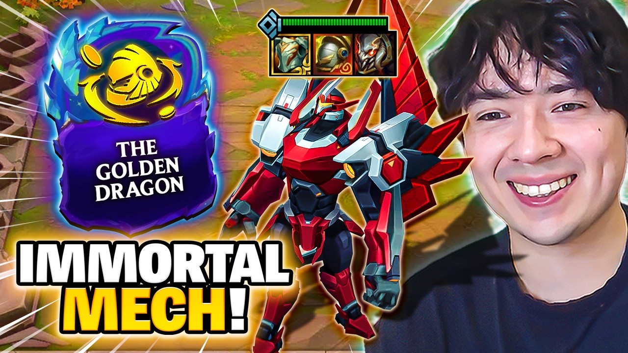 I Gave This Mech A RADIANT Item And GOLDEN DRAGON... This Combo Made ...