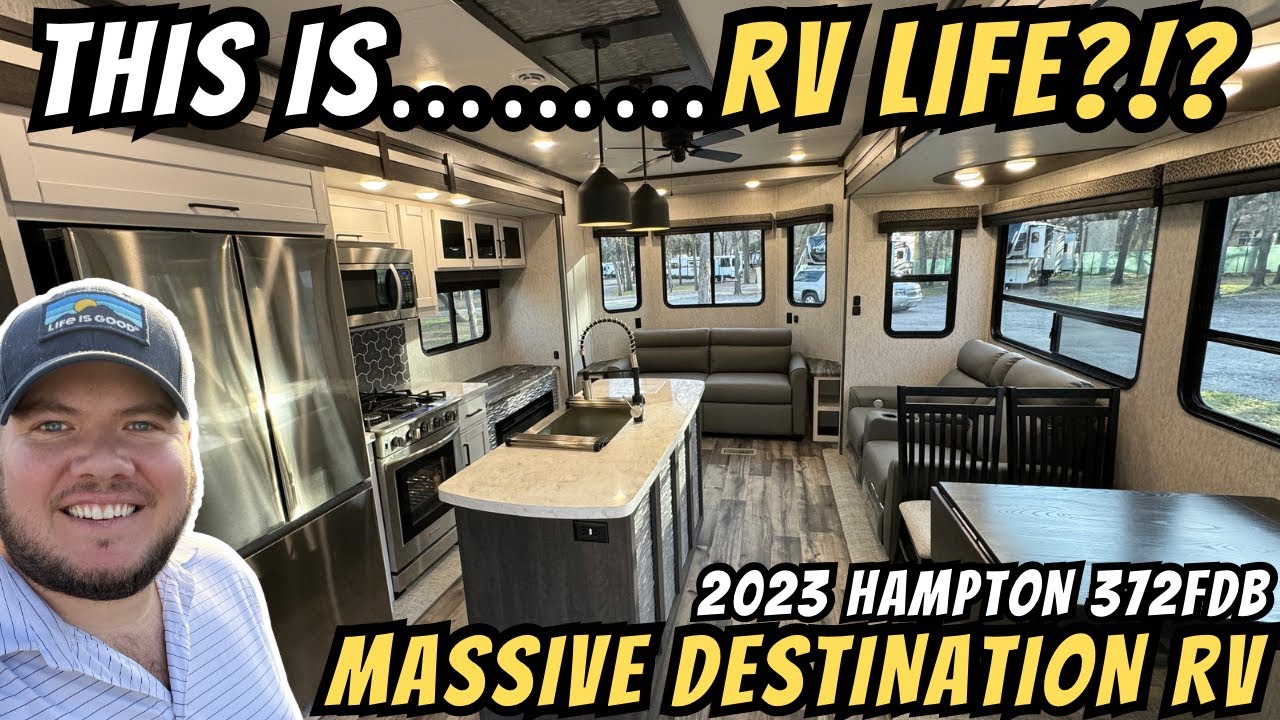 2023 Hampton 372FDB | Big Beautiful Destination RV! - YouTube