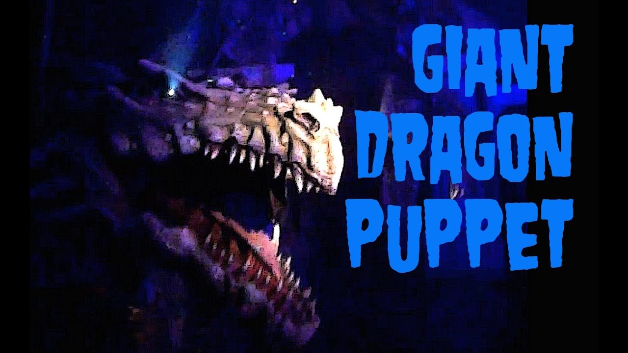 ANIMATRONIC DRAGON HEAD & NECK - GIANT PUPPET - SCAREFACTORY - YouTube