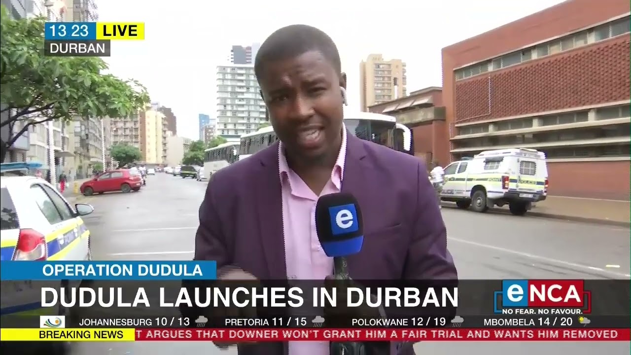 Operation Dudula launches in Durban - YouTube