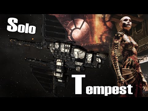 EvE: Tempest, Solo.(ENG Subtitles) Бои с теми самыми опытными пилотами ...