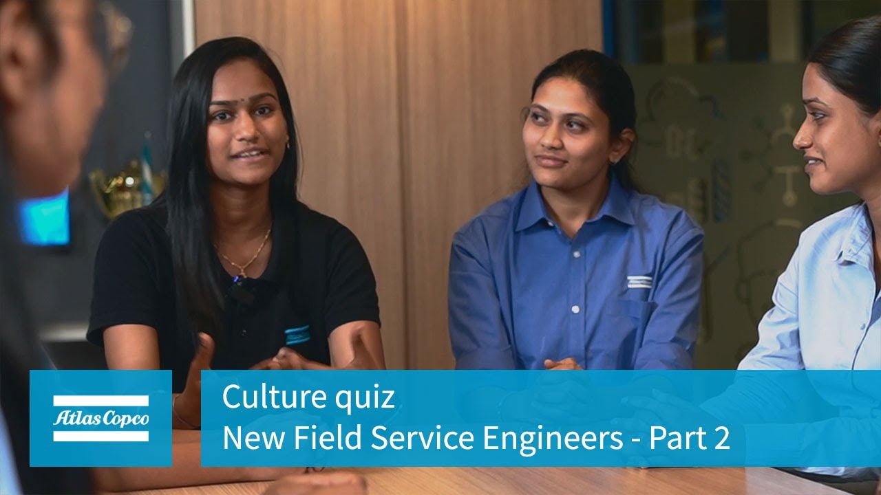 Atlas Copco India | Culture quiz | New Field Service Engineers | Part 2 ...