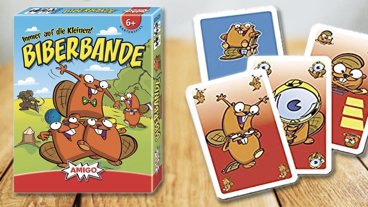 BIBERBANDE - Spielregeln TV (Spielanleitung Deutsch) - AMIGO - YouTube