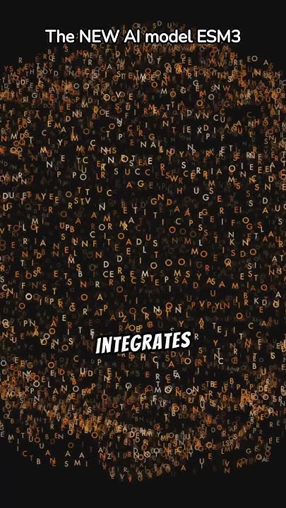 New AI Model: ESM3 - YouTube