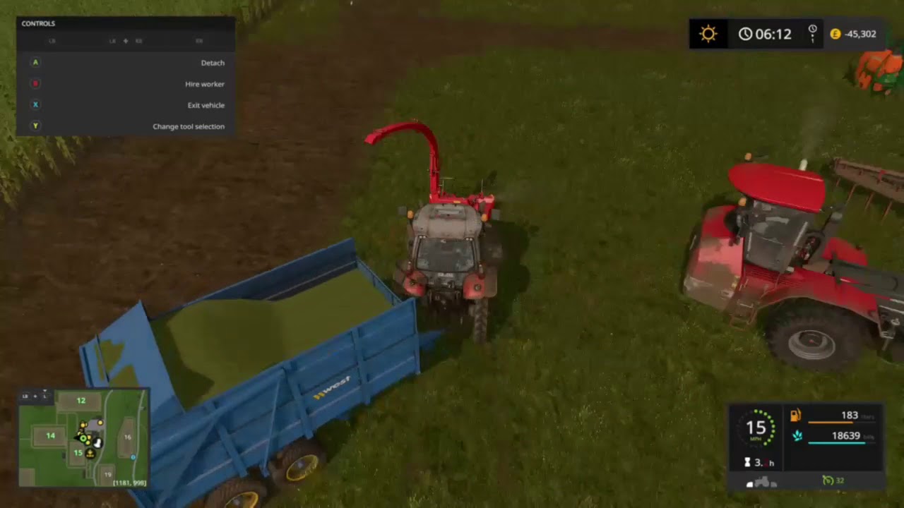 Farming Simulator 17 New mod West 10t silage trailer tipper FS17 - YouTube