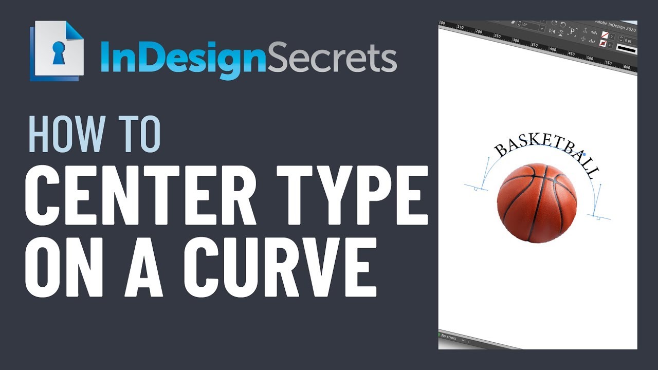 InDesign How To Center Type On A Curve Video Tutorial YouTube InDesign How To Center Type On A Curve Video Tutorial YouTube