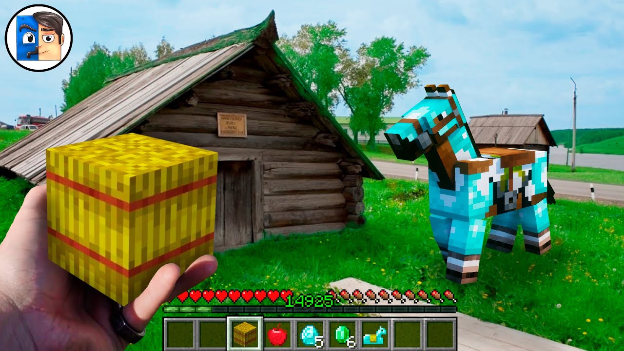 Minecraft in Real Life POV - VILLAGER SURVIVAL in Realistic Minecraft ...