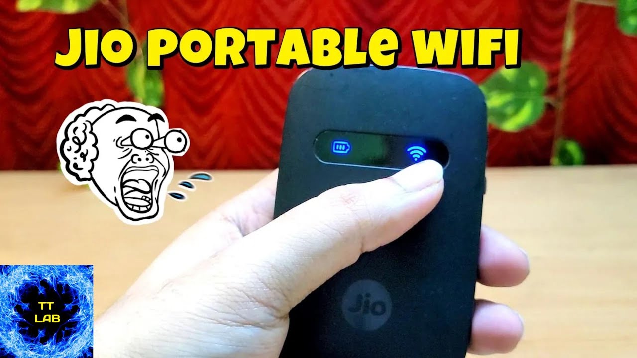 Jio Portable Wifi Device | Portable Internet Device | Jio Wifi device ...