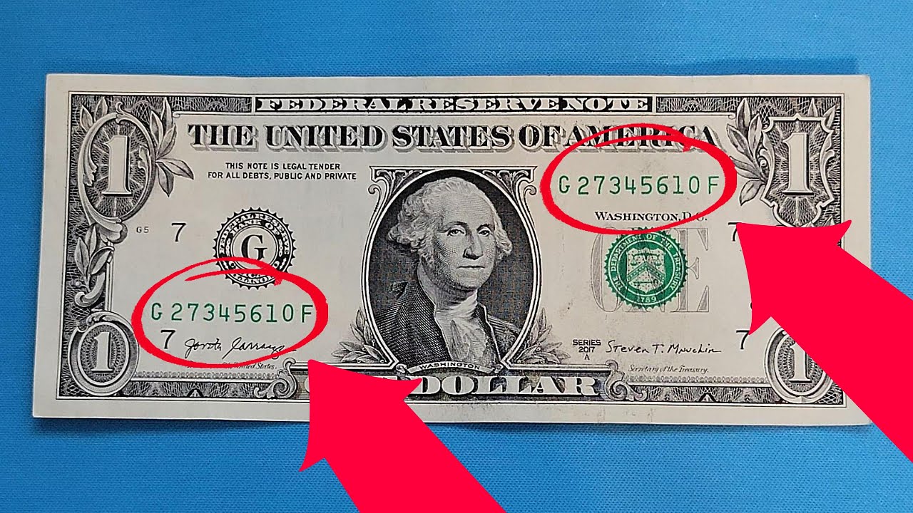 BROKEN LADDER $1 Bill Found! Search for Star Notes and Valuable ...