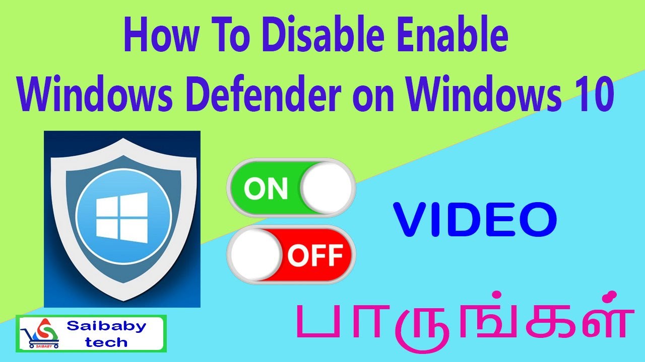 permanently disable windows defender windows 10 - YouTube