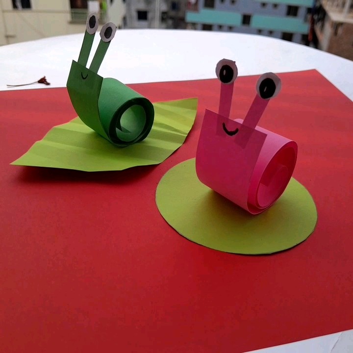 How to make paper cut animals easy step.#craft #diy #caterpillar # ...