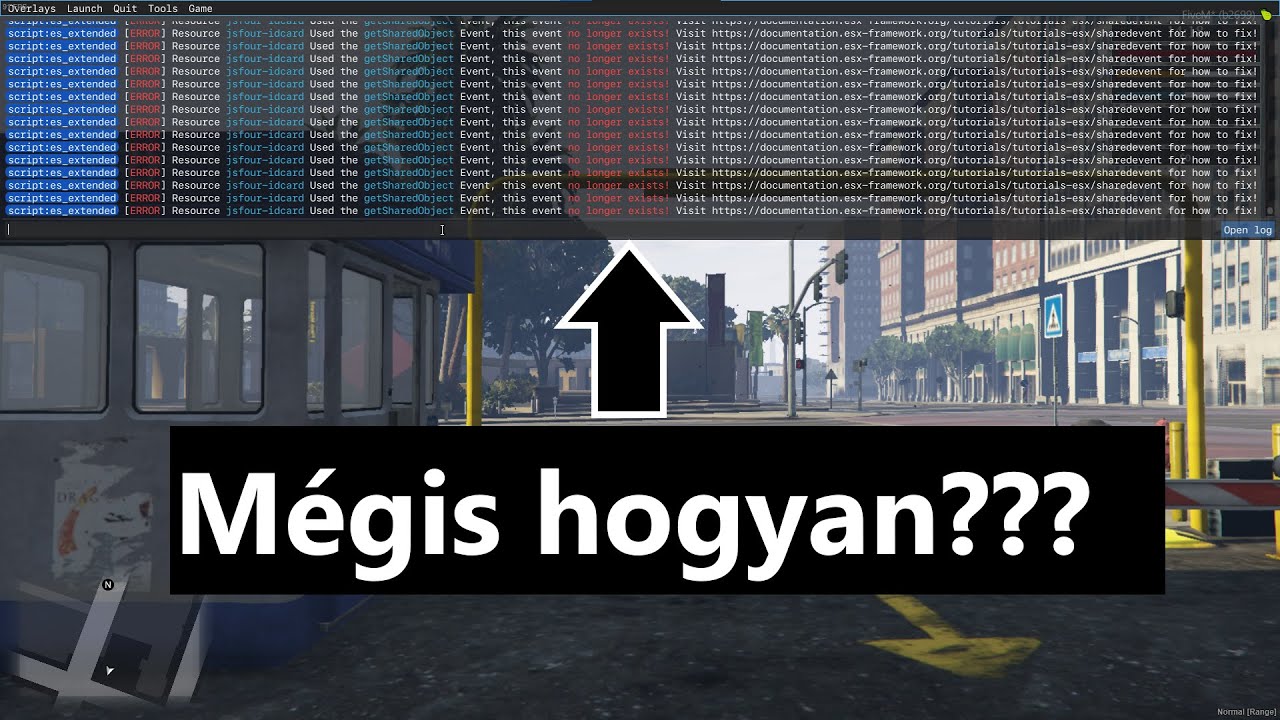 Getsharedobject error javítás 丨FIVEM 丨FSF Tutorial - YouTube