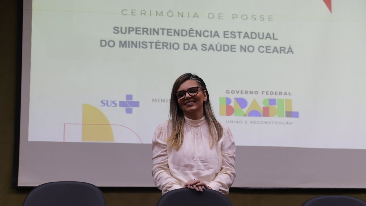 #AoVivo Posse da Superintendente do Ministério da Saúde, Kelly Arruda ...