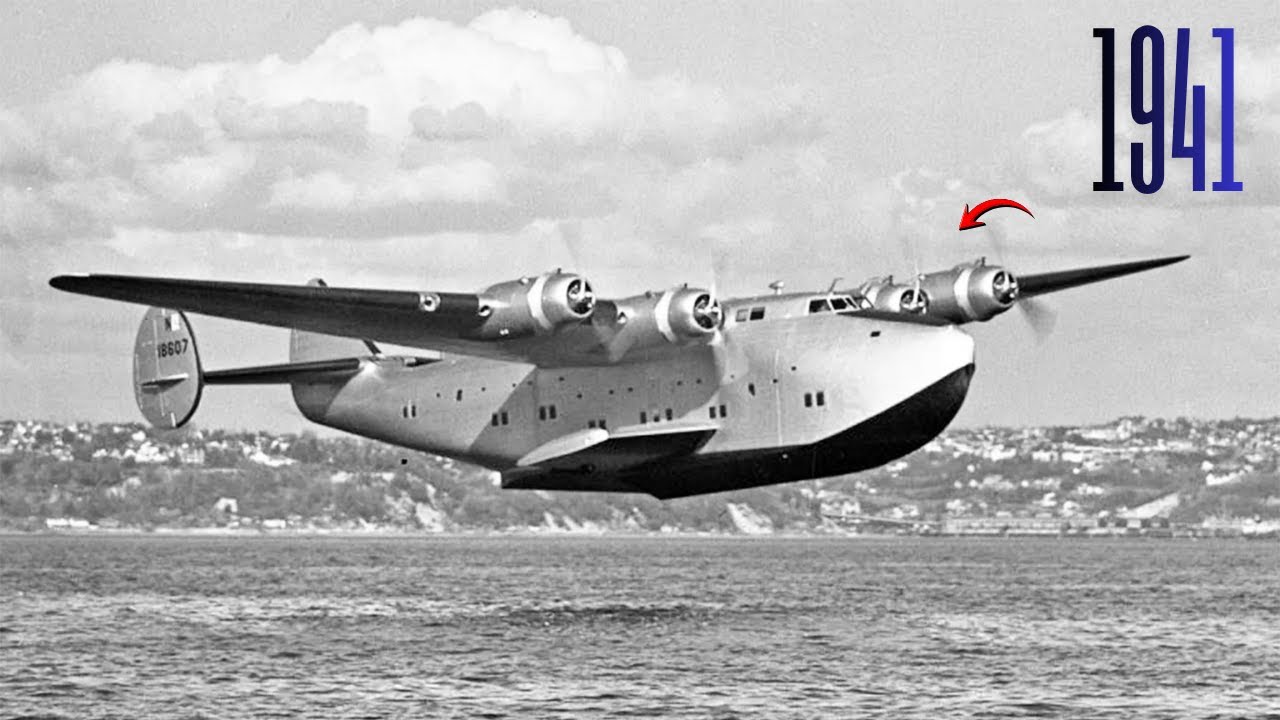 America's WW2 Flying Boat That Came With A Kitchen - YouTube