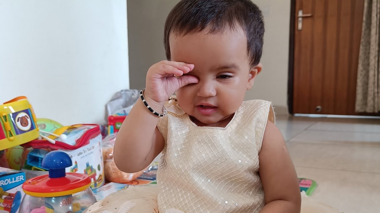 god 🙏 prayer 🕉️ प्रभु भजन कीर्तन।⚡🛕 by cute baby Tavishi 😍🥰 - YouTube