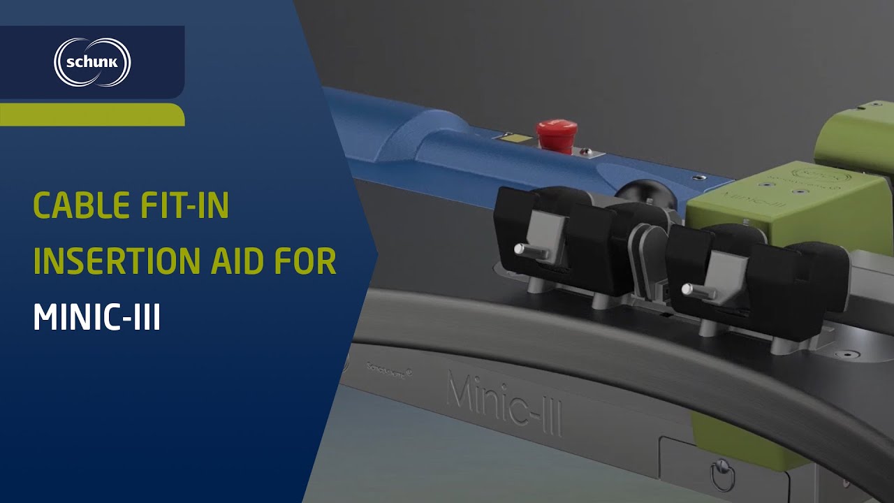 Cable Fit in - Schunk Sonosystems - YouTube