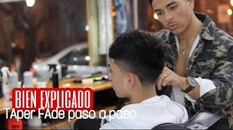 [ TUTORIAL ] COMO hacer un FADE paso a paso en ESPAÑOL, BARBERIA 2020 - YouTube