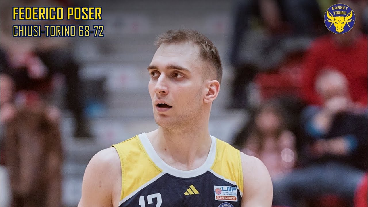 Federico Poser vs Chiusi (14 PTI, 5 RIM, 6/11 2P) | Player of the Game ...