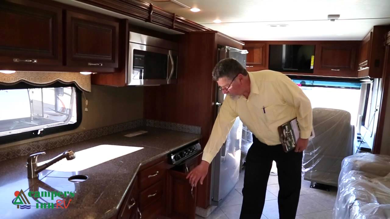 2015 Holiday Rambler Ambassador Motorhome Walkthrough - YouTube