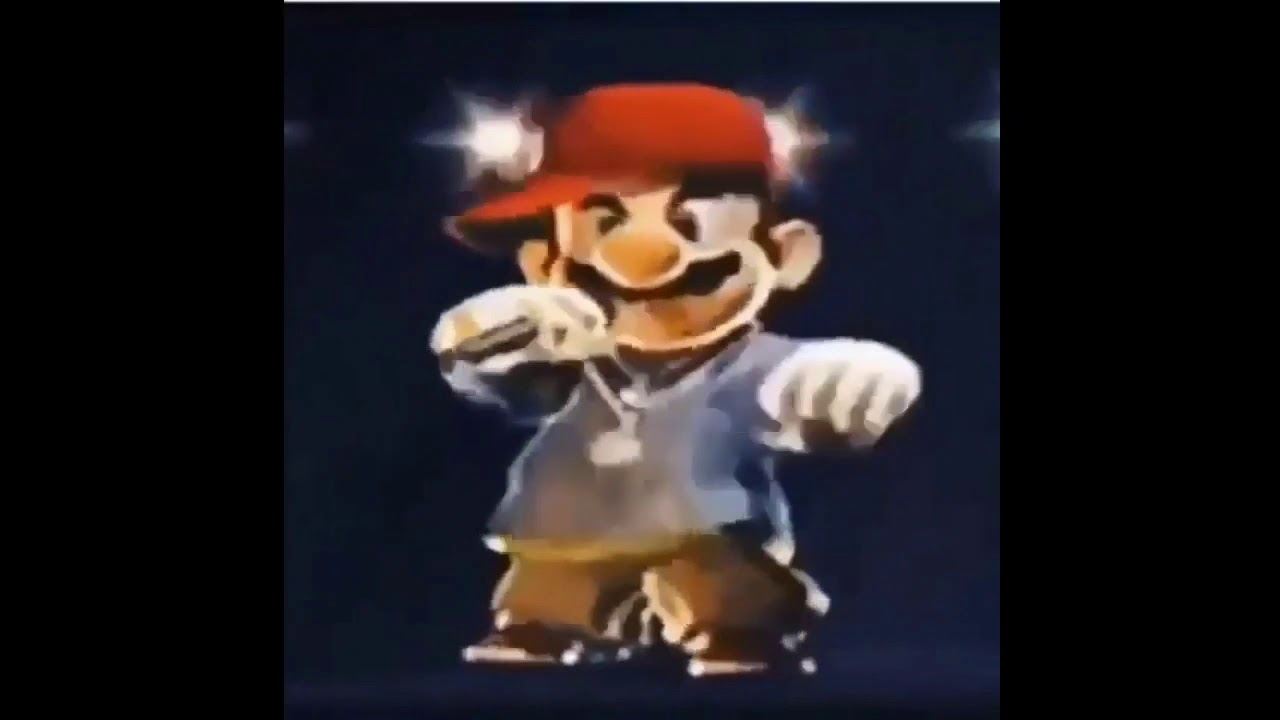 mario rapeando mejor que el mismisimo eminem - YouTube