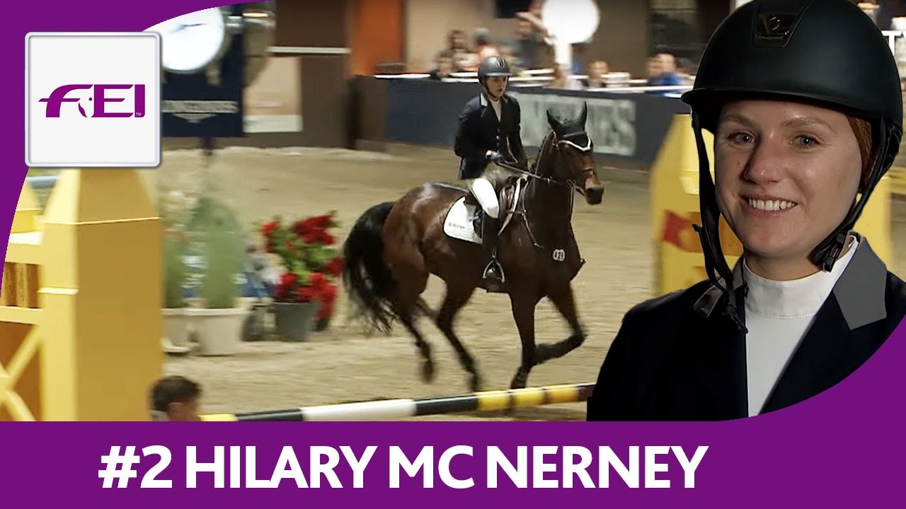 #2 Hilary Mc Nerney | Sacramento | Longines FEI World Cup™ Jumping 2016 ...