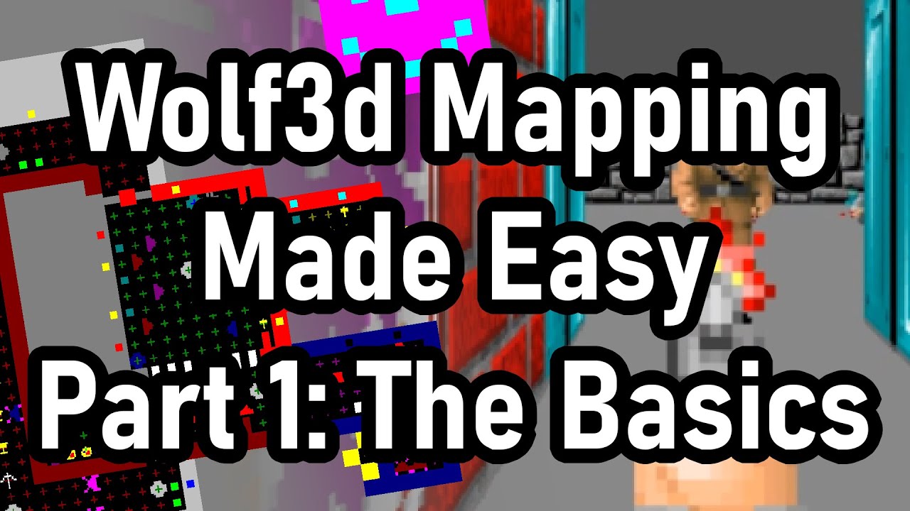 Wolf3d Modding: Mapping for ECWolf Part 1 - YouTube