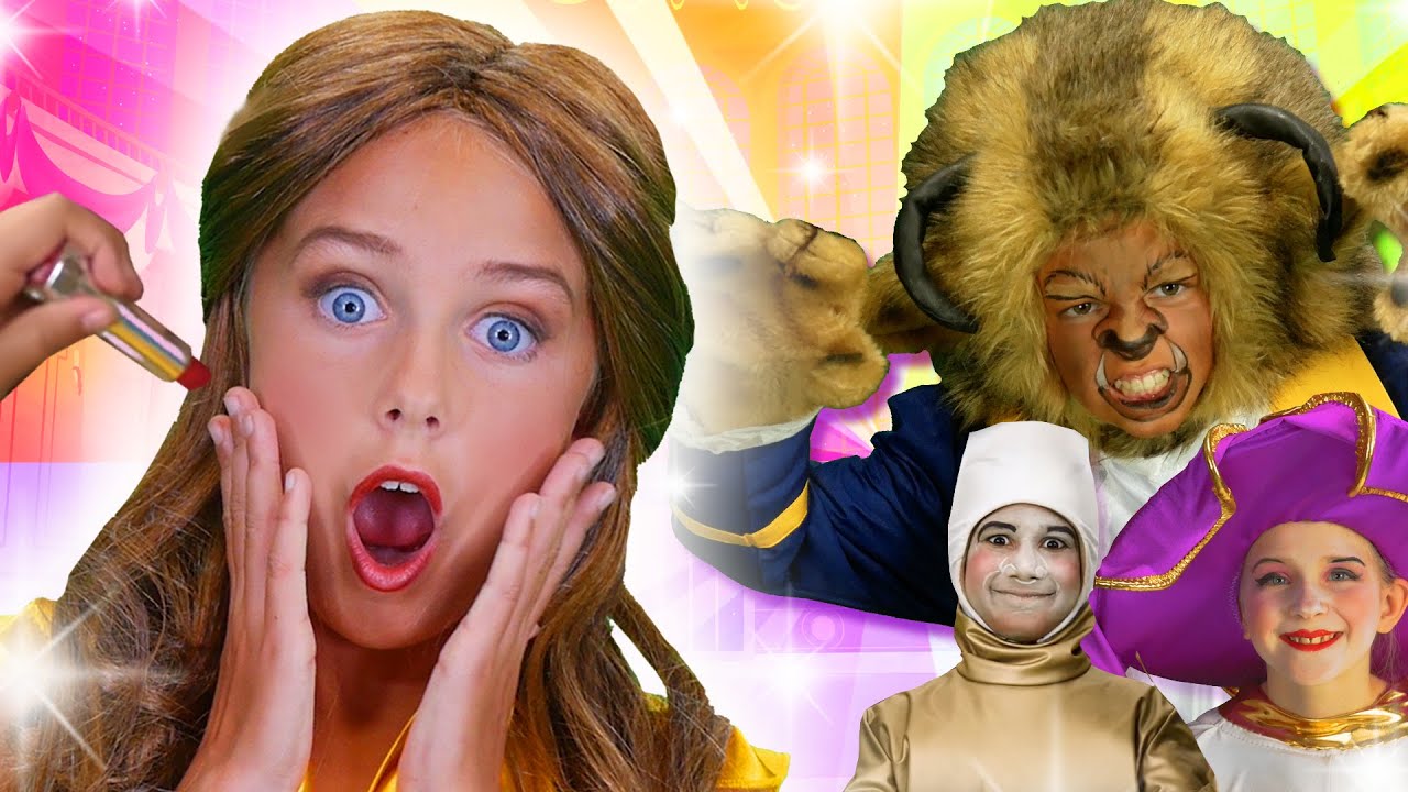Beauty and the Beast Face Paint Song | We Love Face Paint - YouTube