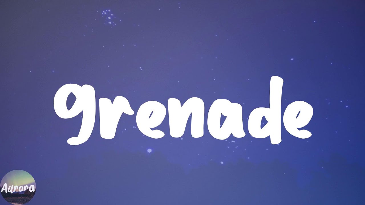 Grenade - Bruno Mars (Lyric Video) - YouTube