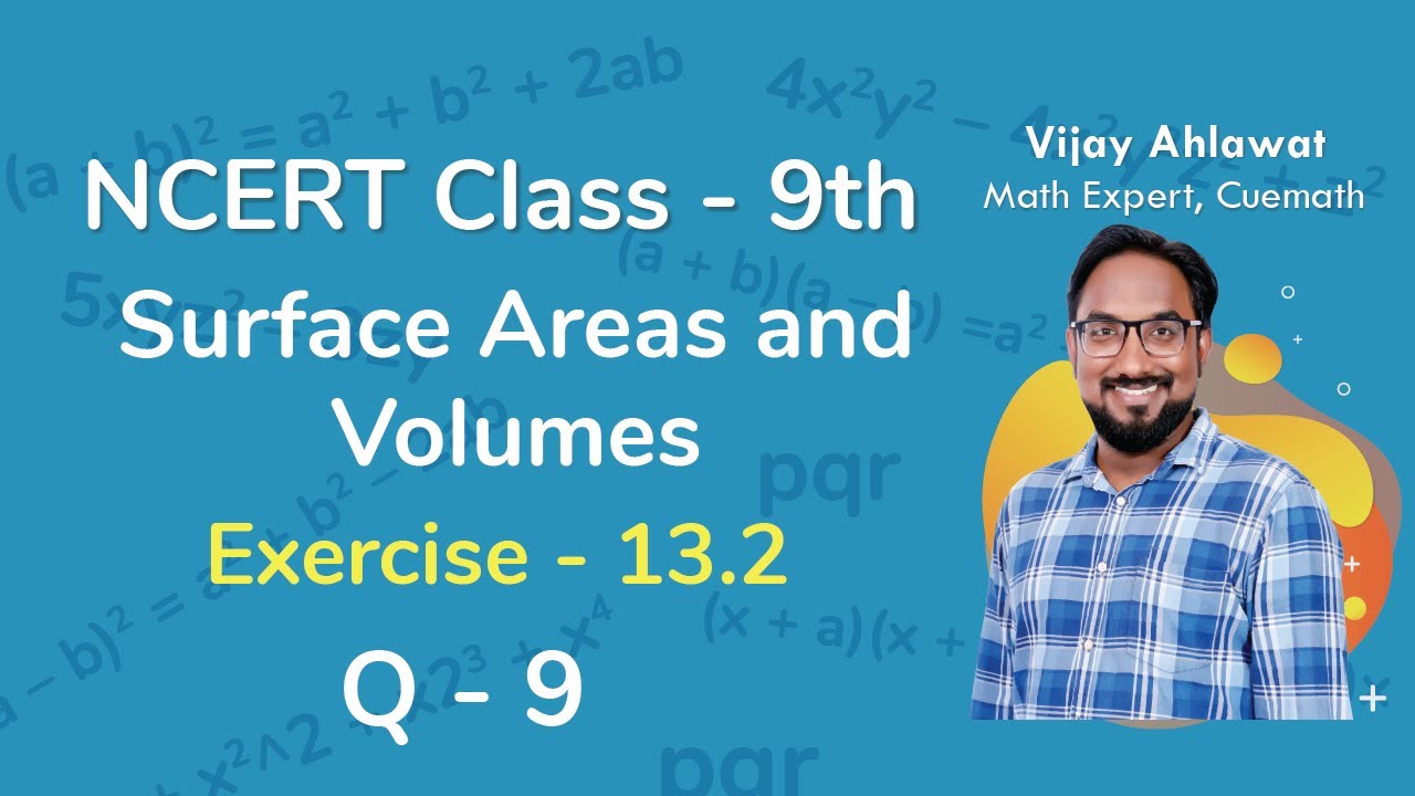Class 9 Chapter 13 Ex 13 2 Q 9 Surface Area And Volumes Maths NCERT class-9-chapter-13-ex-13-2-q-9-surface-area-and-volumes-maths-ncert