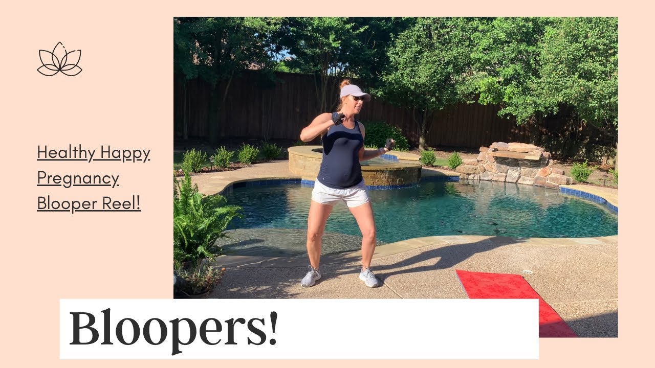 Blooper Reel from our Healthy Happy Pregnancy Shoots! - YouTube