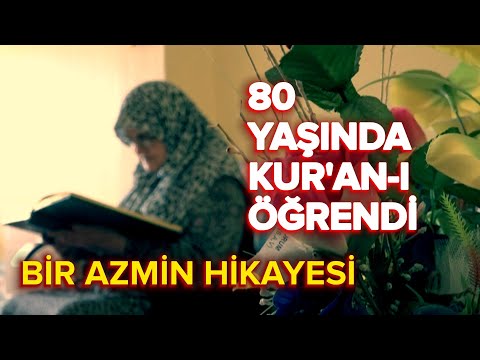 #80 YAŞINDA #KURAN OKUMAYI ÖĞRENEN #TEYZE gözyaşlarınızı tutamayacaksınız #bir azmin hikayesi