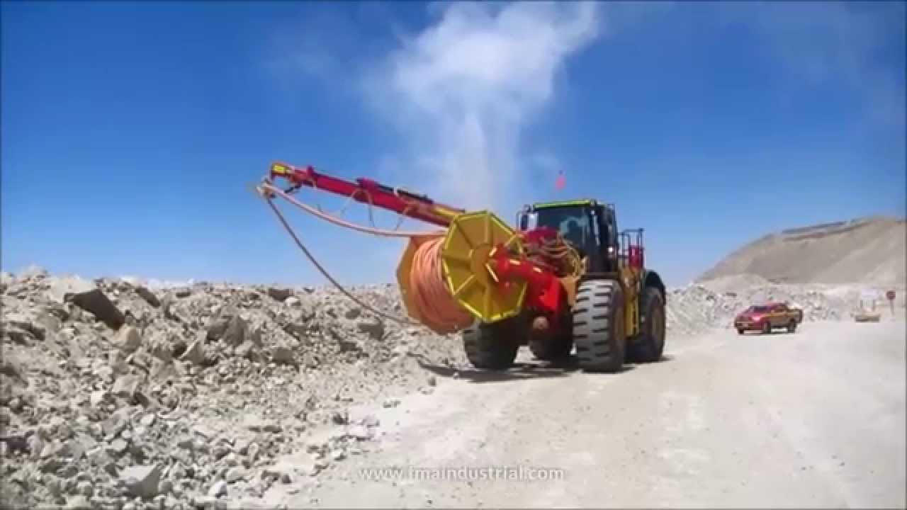 EIV 517 FMA Enrollador de cables integrado / Cables Reeler Wheel Loader ...