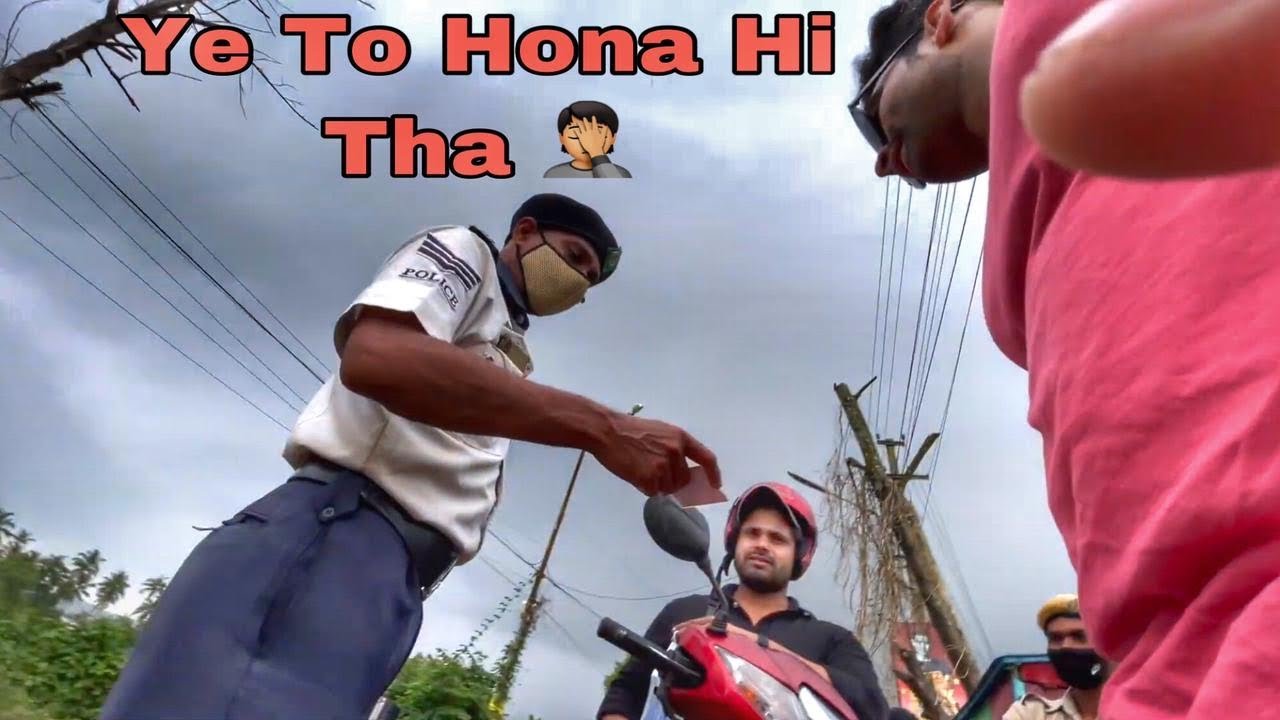 Stopped By Goa Police 🤦🏻 || Ajju0008 - YouTube
