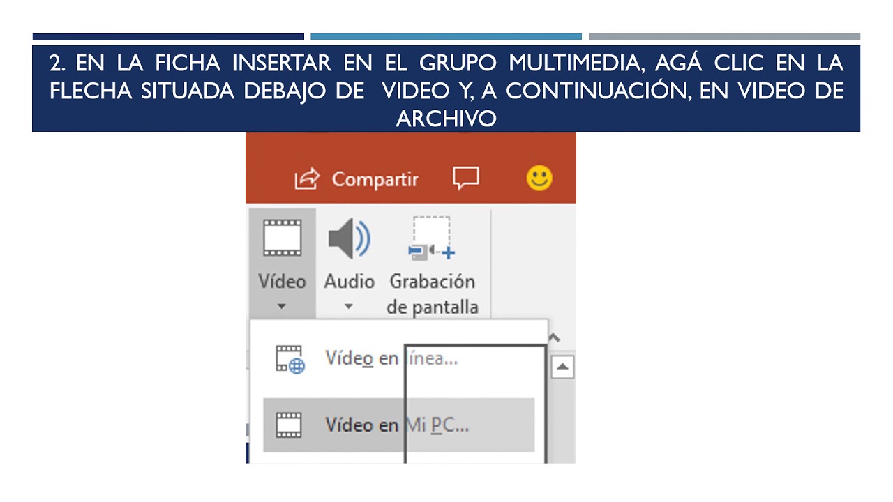 Insertar elementos multimedia en PowerPoint - YouTube