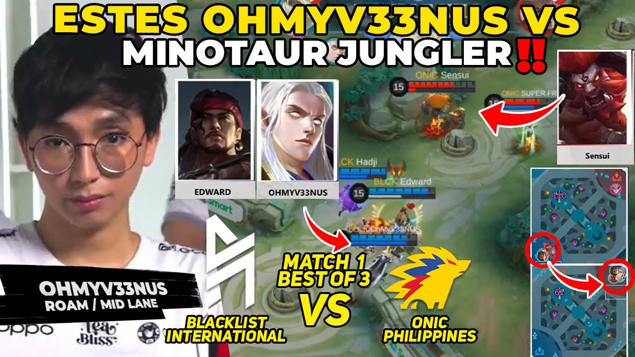 GAME 1 PERTARUNGAN MONSTER ‼️ MINOTAUR JUNGLE VS ESTES OHMVENUS - MPL ...