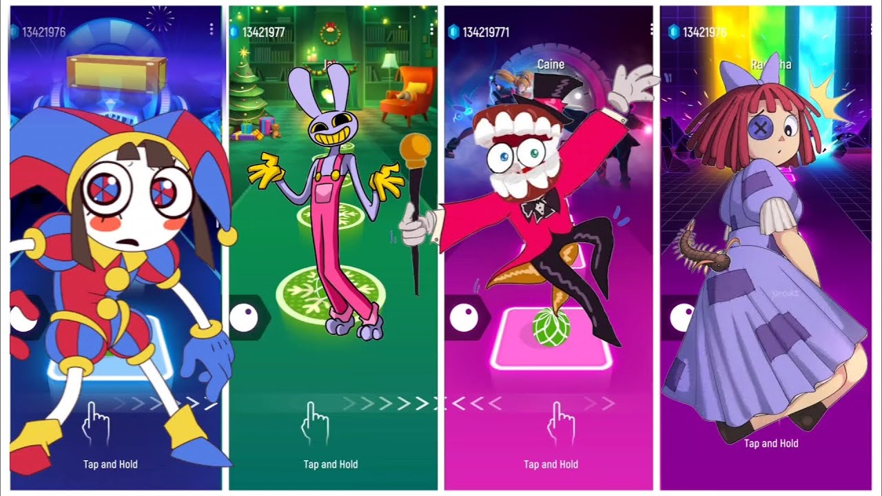 Amazing Digital Circus Battle 🎶 Pomni 🆚 Jax 🆚 Caine 🆚 Ragatha - Who is ...