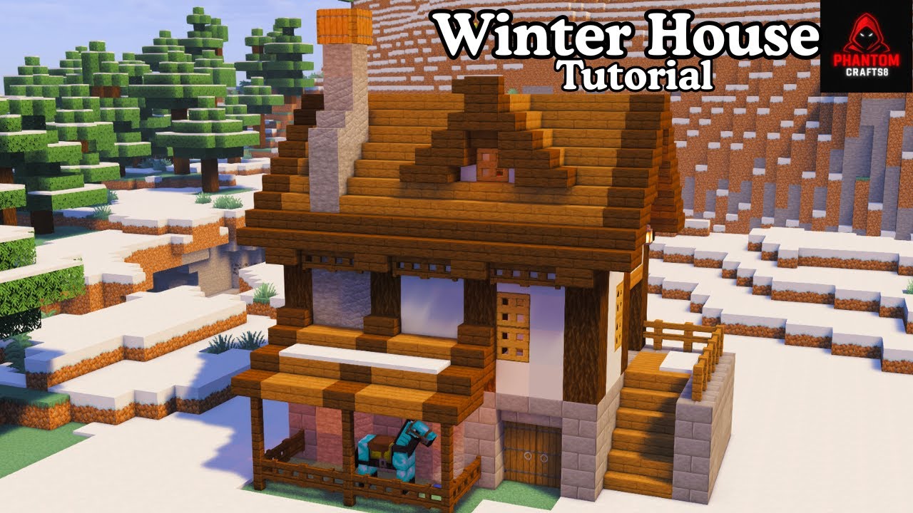 The PERFECT Winter House in Minecraft [Tutorial] ⚒️🏠 | Technoblade's ...