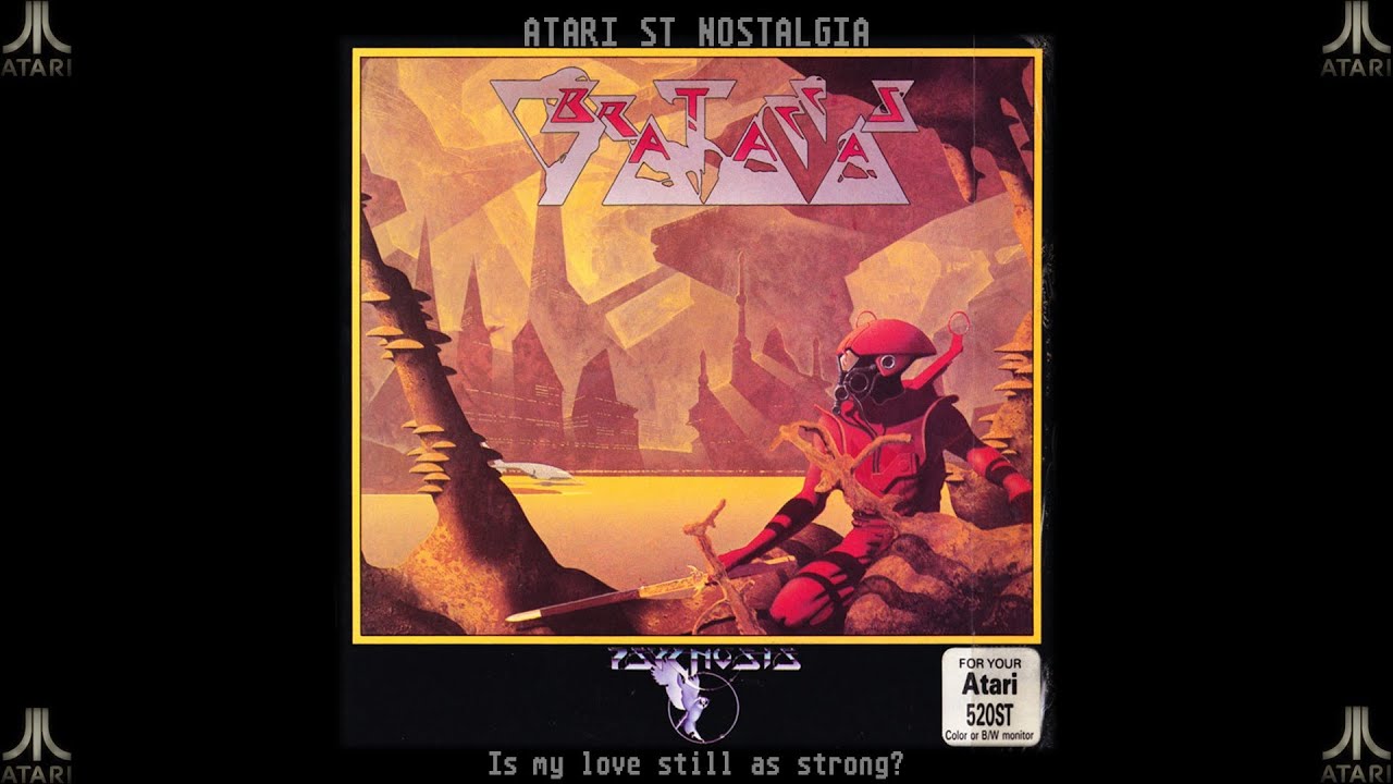 Atari ST Nostalgia - Brataccas - Monochrome - YouTube