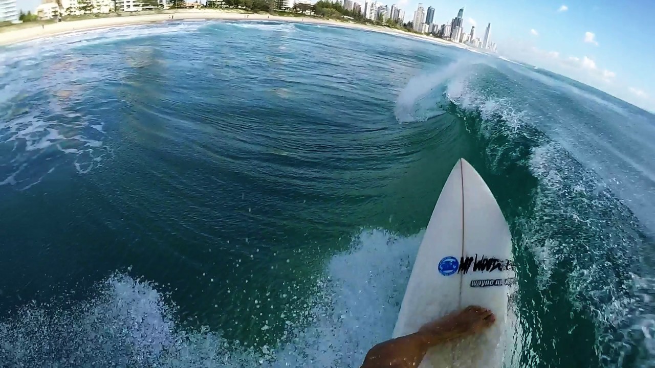 Quick surf clip from this morning, Broadbeach, Gold Coast, Queensland ...