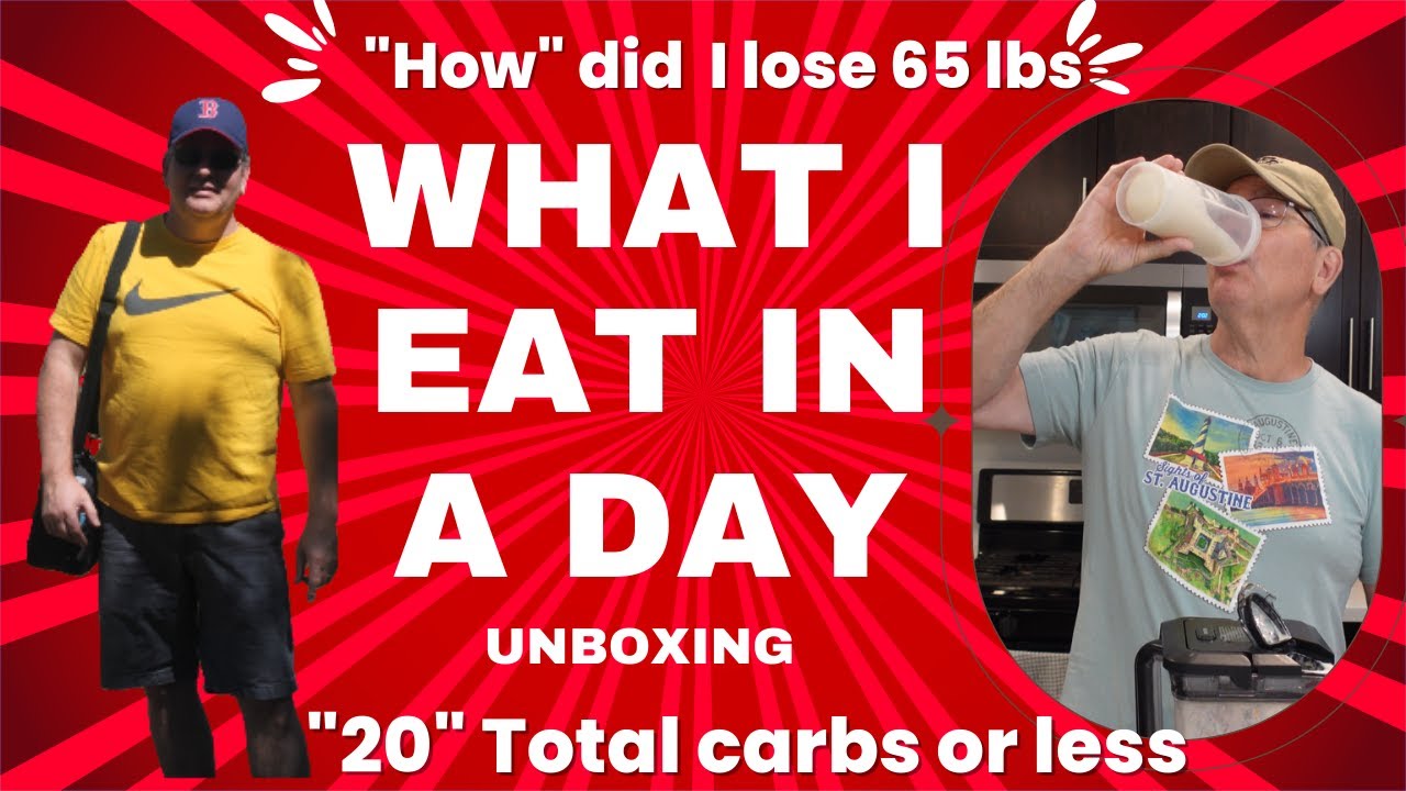 What I eat in a day to lose over 65lbs - YouTube