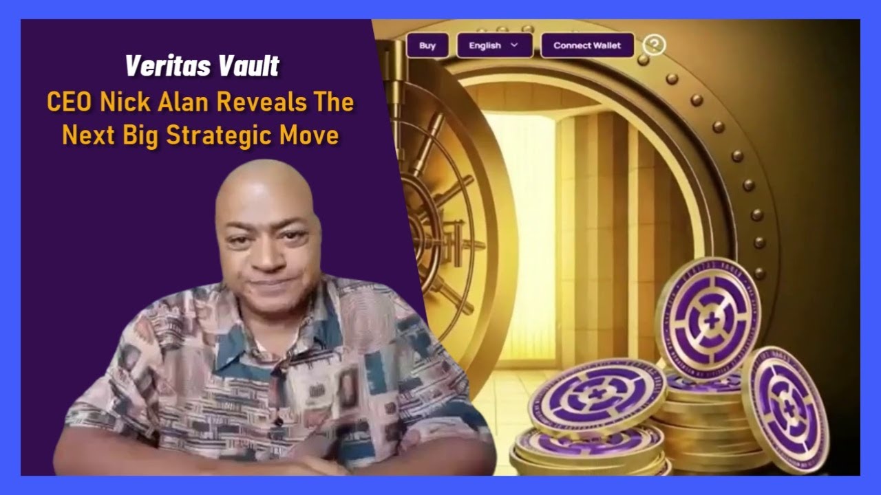 Veritas Vault CEO Nick Alan Reveals The Next Big Strategic Move - YouTube