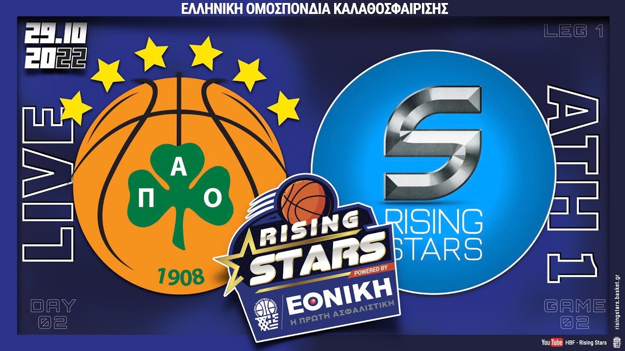 ΠΑΝΑΘΗΝΑΪΚΟΥ - RS ΝΟΤΟΥ | ATH1 - LEG01 | U18 RISING STARS ΕΘΝΙΚΗ ...