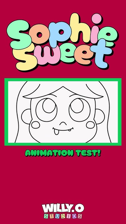 Sophie Sweet Animation Test #animation #cartoon #cute #SophieSweet ...
