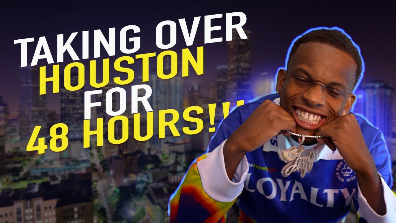 TAKING OVER HOUSTON FOR 48 HRS!!! *GETS WILD* - YouTube