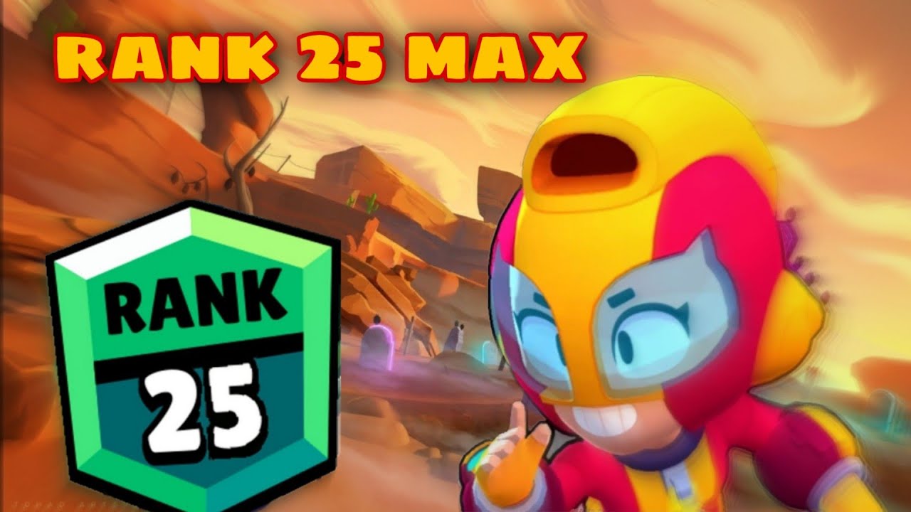 Brawl Stars - Getting Max Rank 25 (insanity) - YouTube