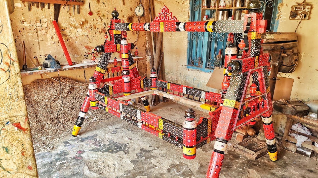 Jhoola Making / step by step learn / #jhoola #cradles - YouTube