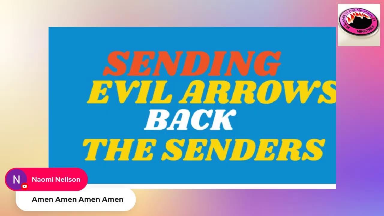PRAYERS TO SEND EVIL ARROWS BACK TO SENDERS BY DR DK OLUKOYA - YouTube
