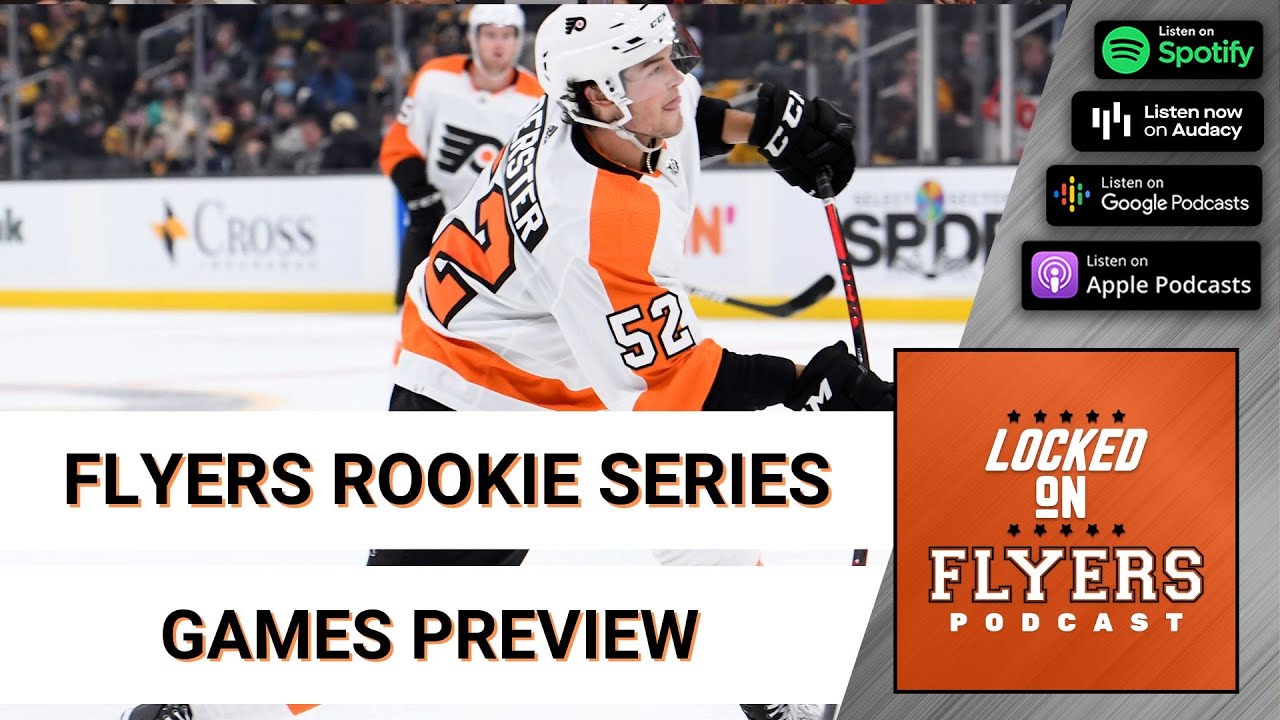 Philadelphia Flyers vs NY Rangers Rookie Game Previews - YouTube