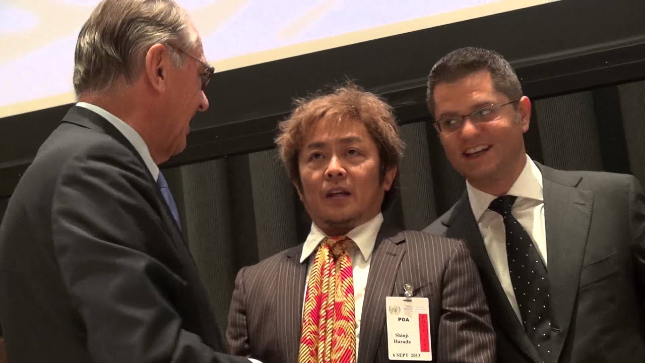 Shinji Harada at United Nations Culture of Peace High Level Forum #2 ...