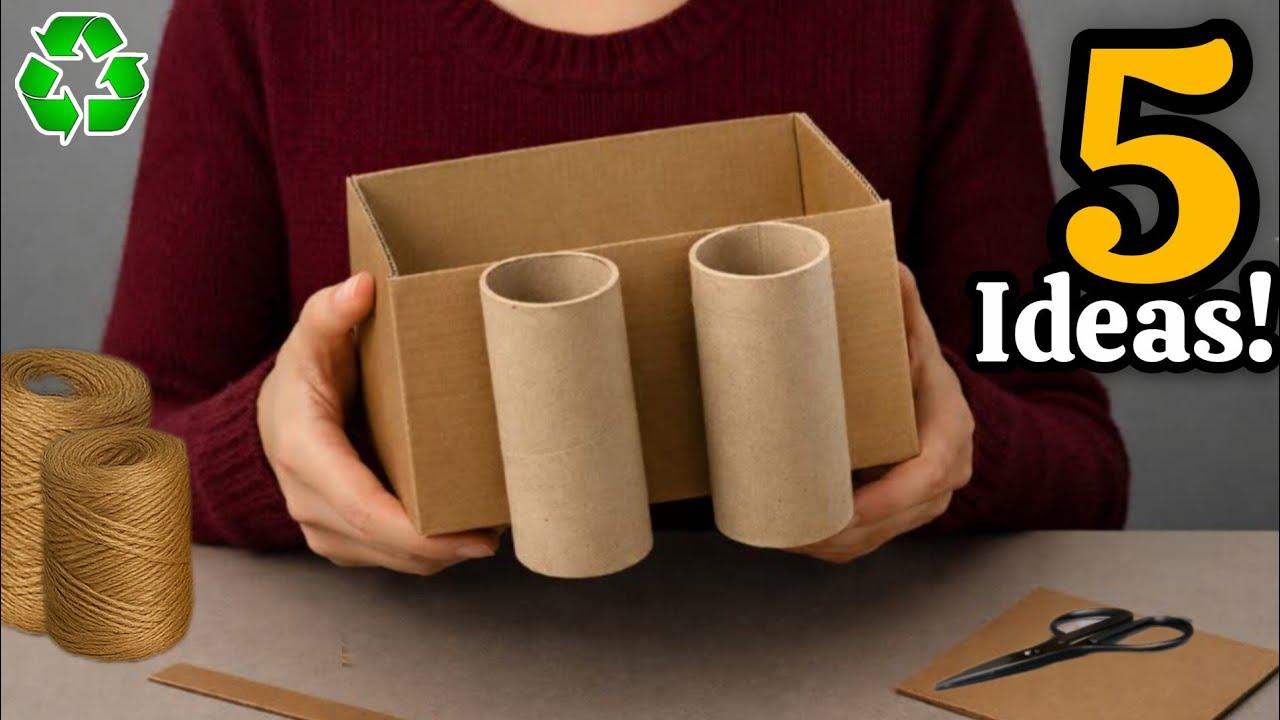 Super Beautiful but Low-Cost! 5 Best DIY Space-Saving Craft Ideas from ...